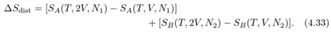 MIXING ENTROPY FUNCTION Mixing Or Expansion