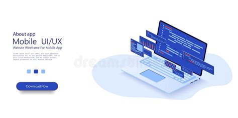 Bannière Web De Programmation Développement Web Illustration De Vecteur Illustration Du Fond