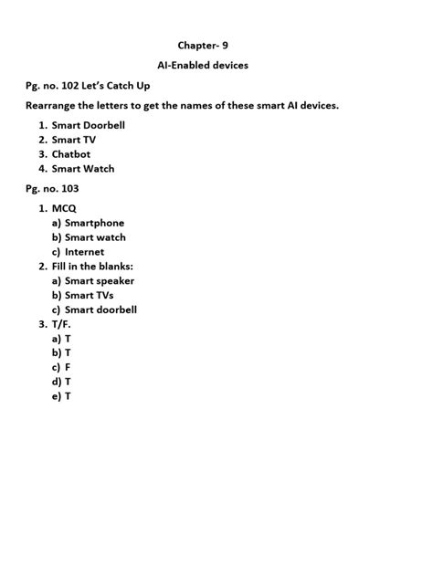 Class 3 Chapter 9 Book Exercise Pdf