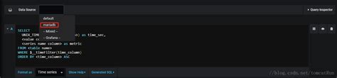 grafana mysql data source grafana mysql datasource csdn博客