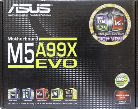 Обзор и тестирование материнской платы ASUS M5A99X EVO