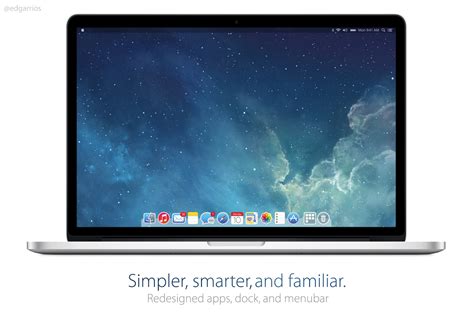a look at what an ios 7 inspired os x could look like [gallery] 9to5mac