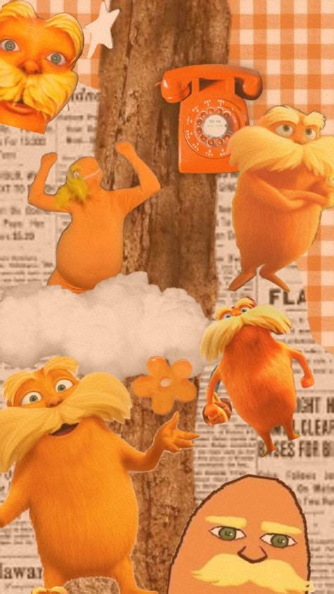 Preppy Lorax Wallpaper