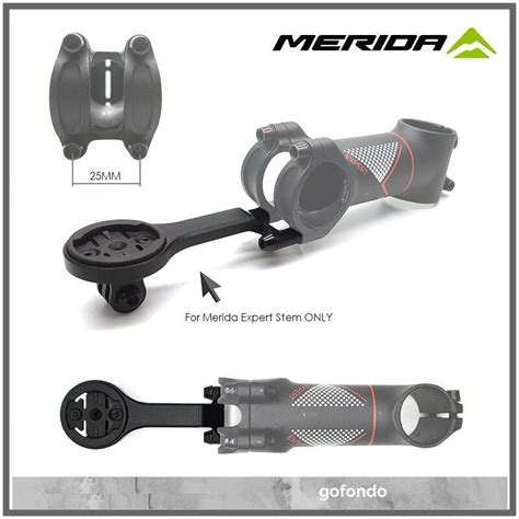 Merida Expert Stem Merida Scultura Stem Computer Mount Garmin Bryton