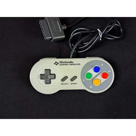 Controle Super Famicom Nintendo Original Joystick Shopee Brasil