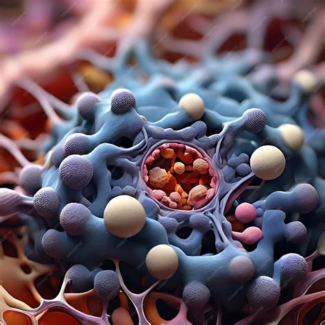 Premium Ai Image Lifelike Depiction Of A Protein Called A Bacteriocin Ai