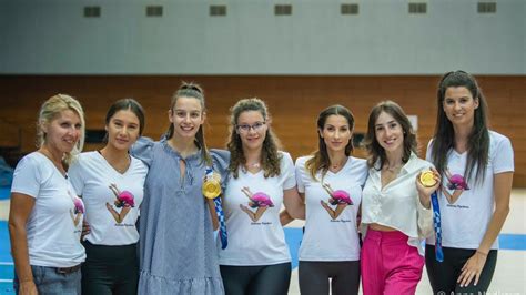 С празнично тържество и олимпийско посещение завърши лагерът по художествена гимнастика на