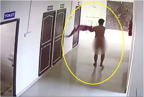 Cctv Drunk Doctor Roams Naked Inside Maharashtra Hospital Video Is Viral