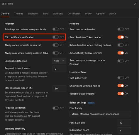 Sslcertverificationerror In Postman Version 891 891 Help Hub