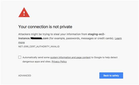 Ssl How To Fix ERR INSECURE RESPONSE In Ionic V1 Stack Overflow