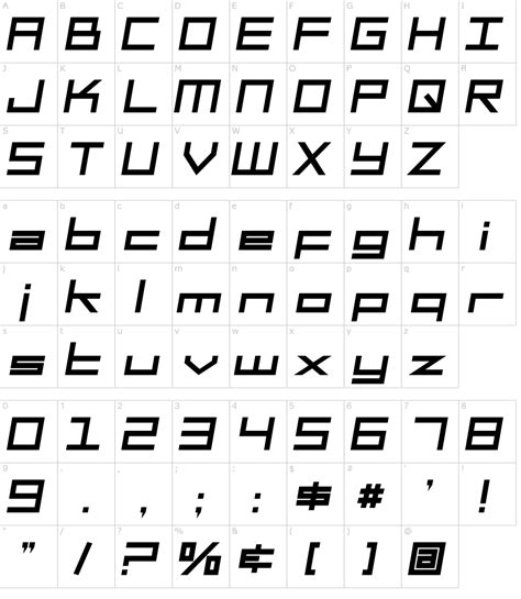 Square Font