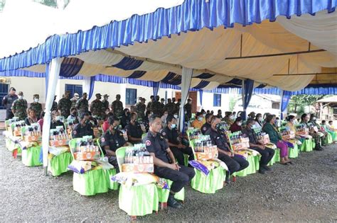 មេបញ្ជាការយោធភូមិភាគទី៥ អញ្ជើញសំណេះសំណាលសួរសុខទុក្ខ និងចែកអំណោយជូនយោធិន គ្រួសារយោធិន