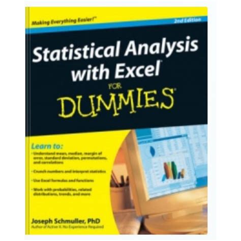 Statistical Analysis With Excel For Dummies 2nd Edition Shopee Malaysia