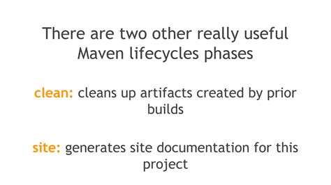 Apache Maven A Software Project Management Tool Ppt