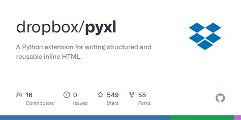 Github Dropbox Pyxl A Python Extension For Writing Structured And Reusable Inline Html