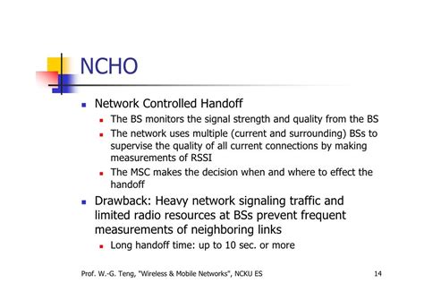 3 Handoff Management
