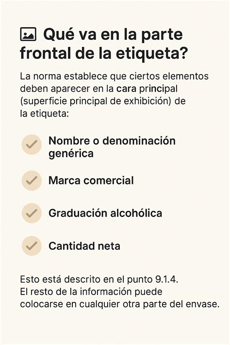 🏷️ Guía Rápida Para Etiquetar Bebidas Alcohólicas En México Lo Que
