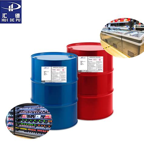 Quick Demould Rigid Polyurethane Foam Freezer Blend Polyols And Mdi