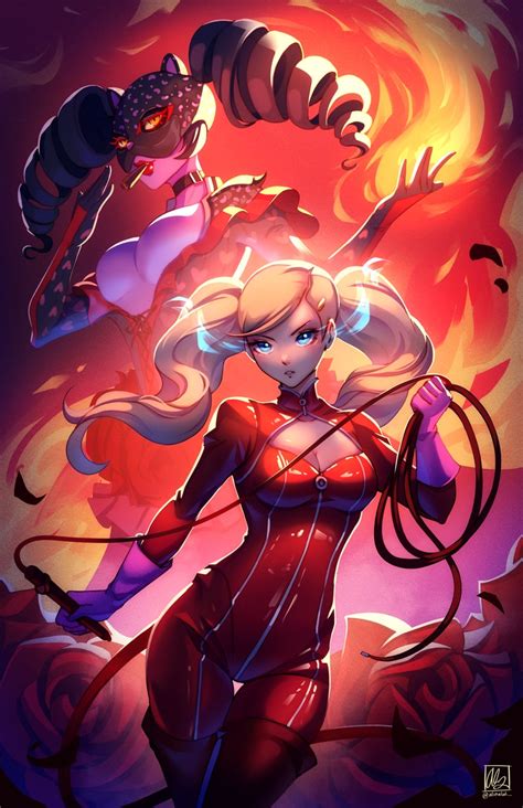 Takamaki Anne And Carmen Persona And More Drawn By Alina L Danbooru