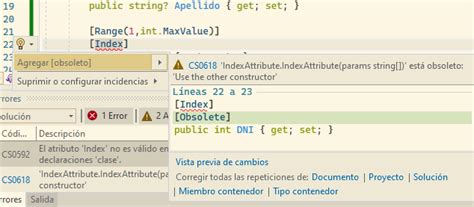 base de datos data annotation index obsoleto stack overflow en español