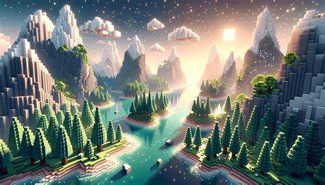 Dall E 3 Is Surprisingly Good At Generating Blocky Landscape Scenes R Chatgpt