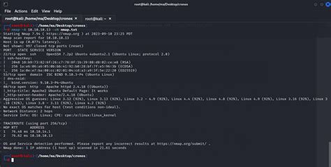 Oscp Preprotİons Htb Cronos Muhammed AygÜn