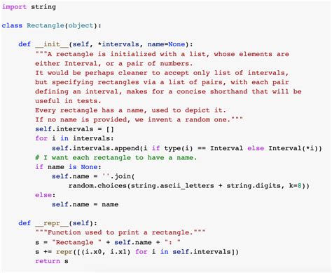 Import String Class Rectangle Object Def Init Chegg
