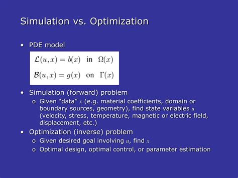 ppt towards optimal solvers for pde constrained optimization