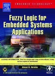 Fuzzy Logic For Embedded Systems Applications PDF