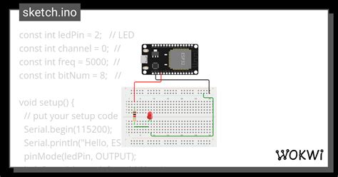 Wokwi Online ESP STM Arduino Simulator