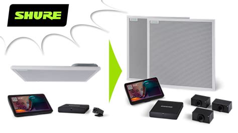 New Shure Intellimix™ Room Kits For Ms Teams Meetings