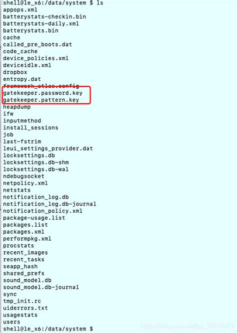 Adb删除图案锁屏密码rm Passwordkey Csdn博客