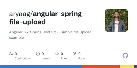 Github Aryaagangular Spring File Upload Angular 6x Spring Boot 2x Simple File Upload
