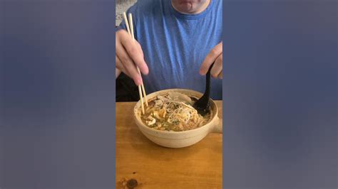 eating authentic thai boat noodles at paddler toronto ontario canada