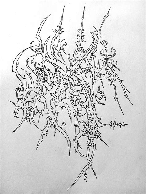 Some Cyber Sigilism I Draw Late At Night Rsketch