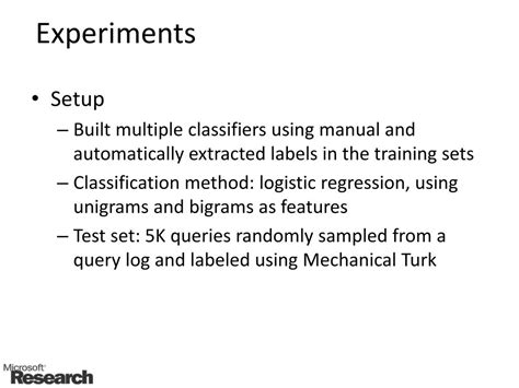 Ppt Improving Classification Accuracy Using Automatically Extracted