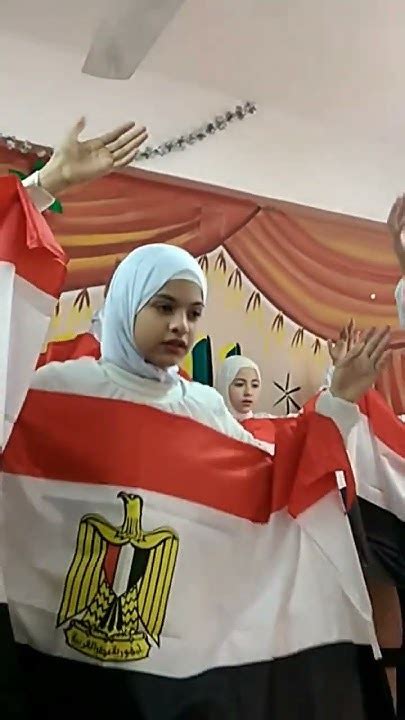 فرحه مصر استعراض وطني يقدمه فراشات مدرسه الباجور الاعداديه بنات Youtube