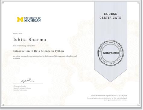 Ishita S On Linkedin Pythonprogramming Coursera Programming