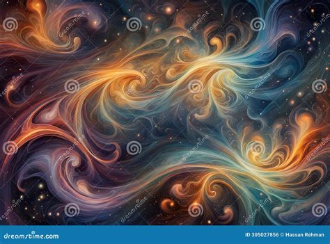 Abstract Mesmerizing Patterns Dance Stock Illustration Illustration Of Surreal Smooth 305027856