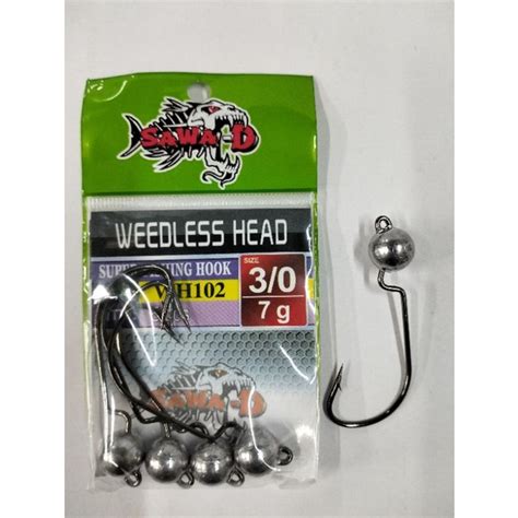 Sawa D Weedless Jighead Hook Shopee Malaysia