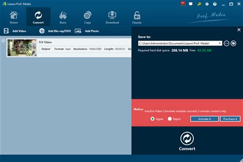 Choose Output Directory And Start Conversion 04 Leawo Tutorial Center