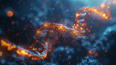 Dna Gene Helix Spiral 3d Loop Chromosome Molecule Cell Dna Molecule Or Genome Cell For