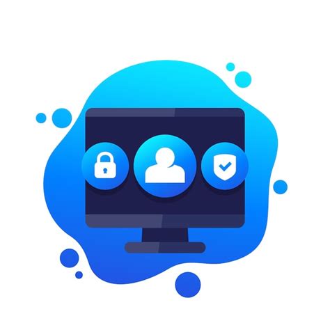 Premium Vector Account Security Icon Vector Art