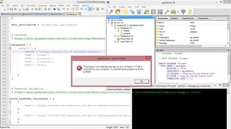 Python Connecting Django To Postgresql Geographic Information