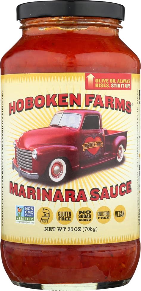 Hoboken Farms Sauce Marinara 25 Ounce Grocery