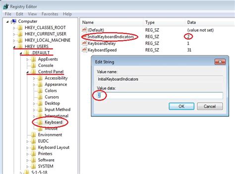 Enable Num Locks Via Registry Atlanta IT Service
