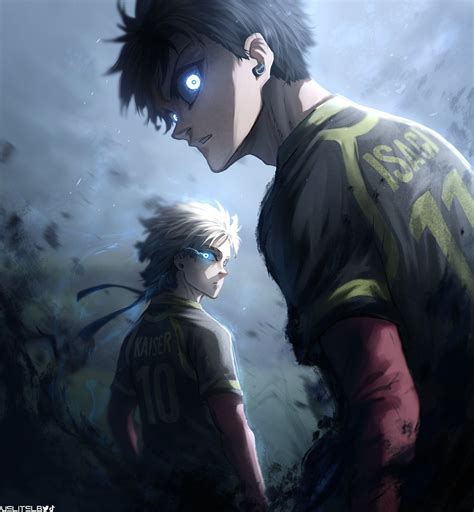 Isagi And Kaiser Blue Lock Twitterincarnateazreal Personagens De