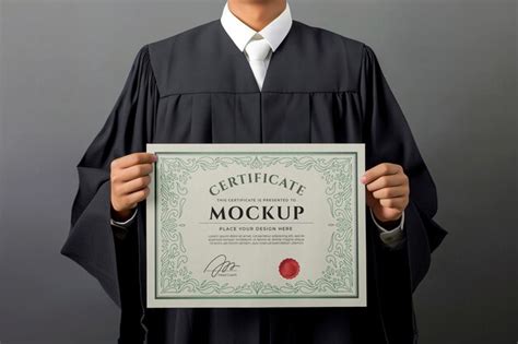 Premium Psd Class Of 2024 Invitation Mockup Design