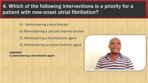 Atrial Fibrillation Nclex Quiz Youtube