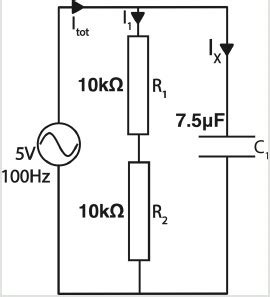 Worked Examples Analysing Combined Resistive And Reactive Circuits
